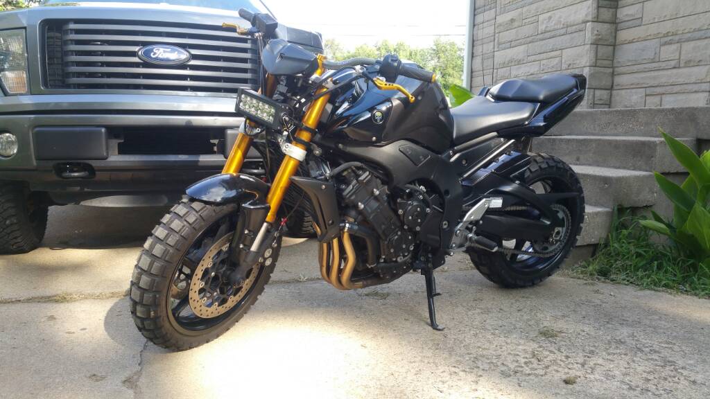 My newest streetfighter build | Yamaha FZ1 Motorcycle Forum